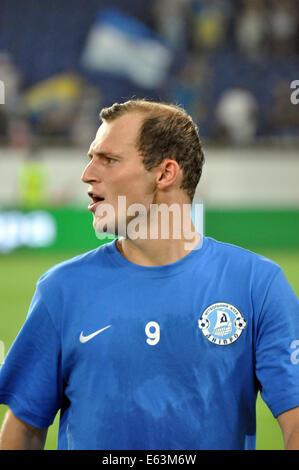 Roman Zozulya during the match between FC Dnipro and FC Olimpik at ...