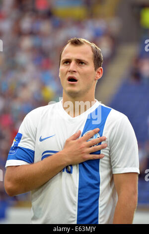 Roman Zozulya during the match between FC Dnipro and FC Karpaty at ...