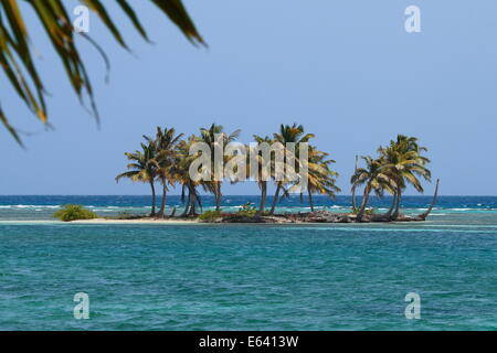 Little Calabash Caye as viewed from Calabash Caye, Belize Stock Photo ...
