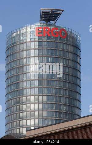 Office building of the Ergo insurance group on Ueberseering in City ...