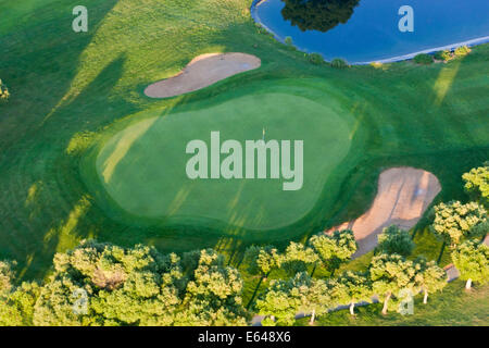 Aerial view of golf course Huelva Province, Spain Stock Photo - Alamy