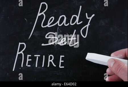 ready set retire Stock Photo - Alamy