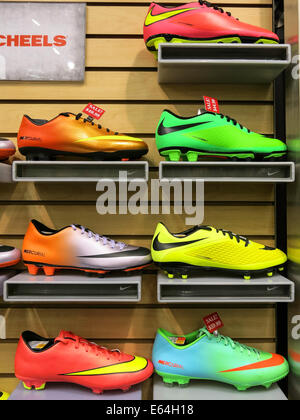 Scheels Sporting Goods Nike Cleated Shoe with Swoosh Logo, Store, Great ...