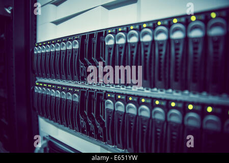 Black rack mounted server tower Stock Photo - Alamy