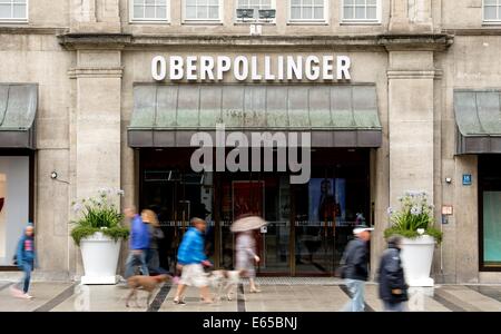 The department store Karstadt Oberpollinger in Munich Stock Photo ...