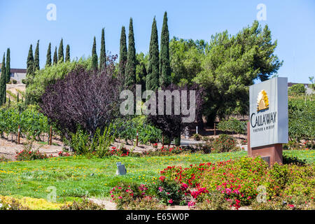 Callaway Winery near Temecula California Stock Photo - Alamy