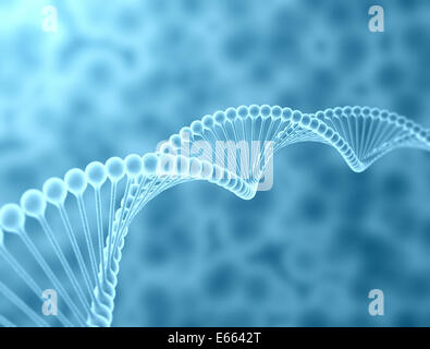High resolution render of DNA double helix Stock Photo - Alamy