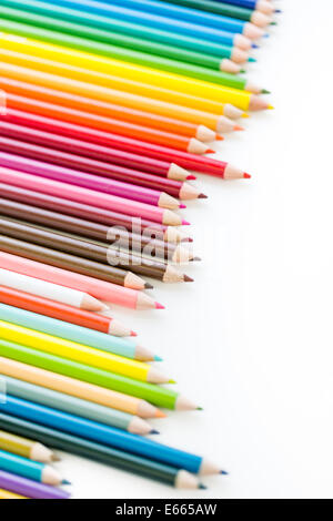 Brand new color pencils right out of the box for school supplies Stock ...