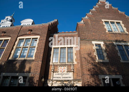 Museum at the Cavendish Laboratory, Cambridge, England, UK Stock Photo ...