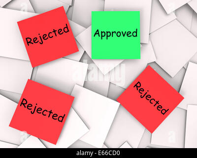 approval / rejection Stock Photo - Alamy