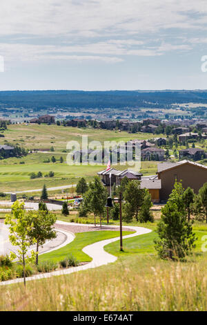 Typical American suburban community with model homes Stock Photo - Alamy