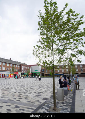 Billingham Town Centre in England,UK Stock Photo - Alamy