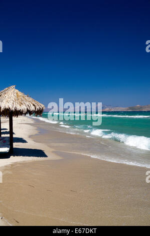 Tingaki Beach, with the Islands of Pserimos and Kalymnos on the right ...