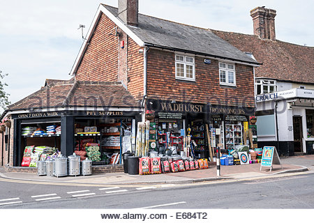 Wadhurst village High Street, East Sussex, UK Stock Photo: 56688031 - Alamy