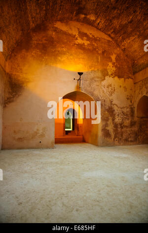 Arch vault of a ruin in two drawing steps, Louis-Julien Jacottet, 1836 ...