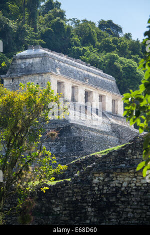 Mayan ruins of Temple of the Inscriptions, Archaeological Zone of ...