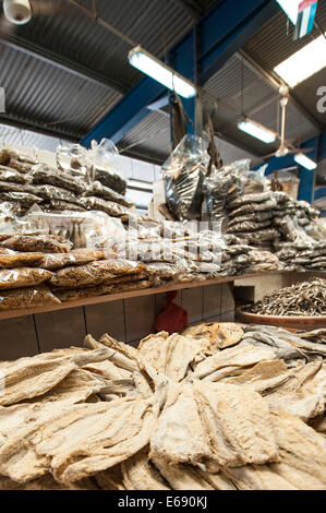 Dried fish in Deira fish market souk, Dubai, United Arab Emirates UAE ...
