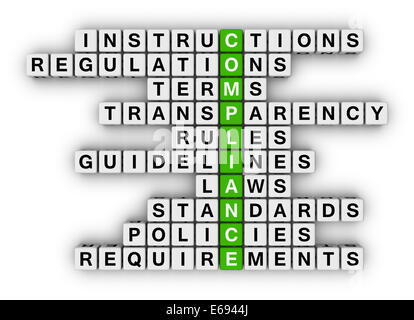 compliance crossword puzzle Stock Photo - Alamy