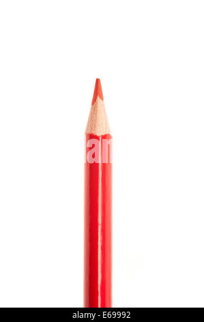 red pencil isolated Stock Photo - Alamy