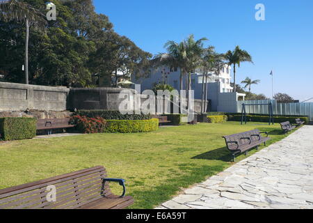 Balmain, Thornton park on the waterfront of Sydney suburb Balmain ...