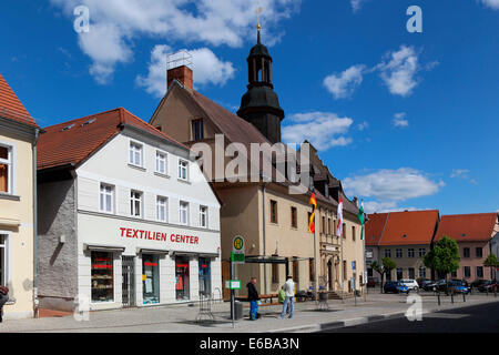 Bad Belzig Brandenburg town hall Stock Photo - Alamy