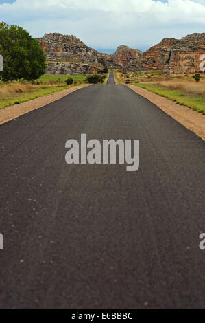 Sandstone Massif. Isalo National Park. MADAGASCAR. Isalo was declared a ...
