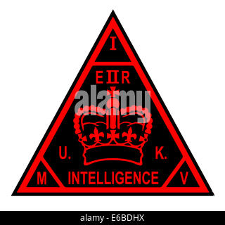 The MI5 secret service logo over a white background Stock Photo - Alamy