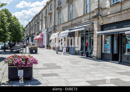 Shops & street at Montpellier Walk, Montpellier, Cheltenham ...