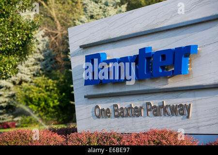 The headquarters of Baxter International Inc., in Deerfield, Illinois ...