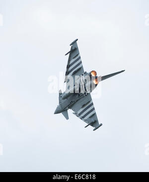 RAF Eurofighter Typhoon with D-Day Invasion Livery on display during ...