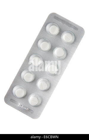 opaque blister pack (white Stock Photo - Alamy