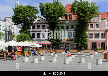 Marketplace in Puck, Poland, Europe Stock Photo - Alamy