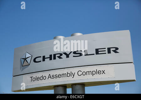 The Chrysler Toledo Assembly Complex in Toledo, Ohio. The manufacturing ...