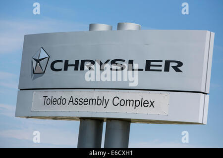 The Chrysler Toledo Assembly Complex in Toledo, Ohio. The manufacturing ...