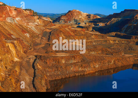 Rio Tinto, Rio Tinto mines, Huelva province, Andalusia, Spain Stock ...