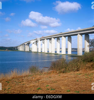 Orwell Bridge, Suffolk, UK Stock Photo - Alamy