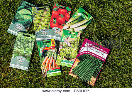 Vegetable seed packets Stock Photo: 51019435 - Alamy
