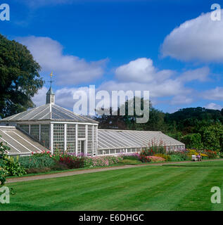 Mount Congreve, County Waterford, Ireland; Walled Garden And Greenhouse ...
