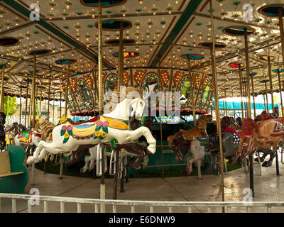 state fair carousel Stock Photo - Alamy