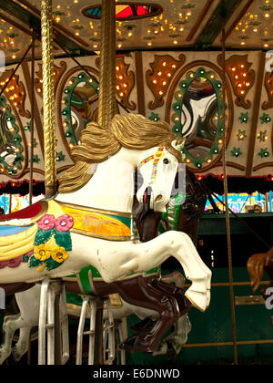 state fair carousel Stock Photo - Alamy