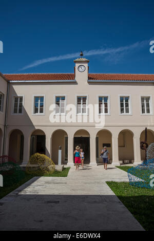 Gallery of Fine Arts, Galerija umjetnina, Atrium, Split, Croatia Stock ...