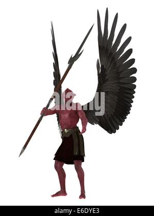 3D rendered demon Stock Photo - Alamy
