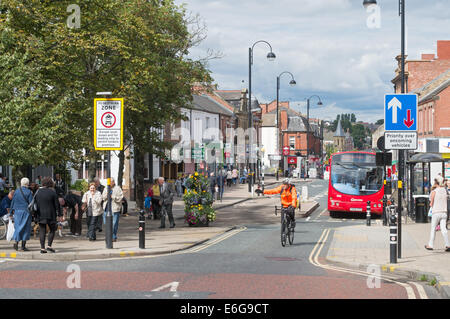 Chester-le-Street, town centre north east England, UK Stock Photo - Alamy