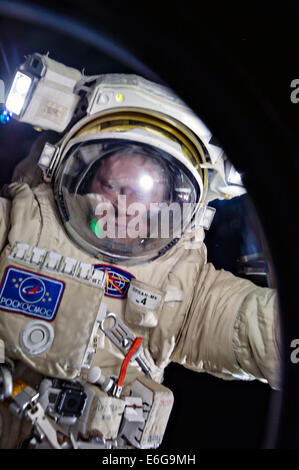 ISS EVA august 7 Stock Photo - Alamy