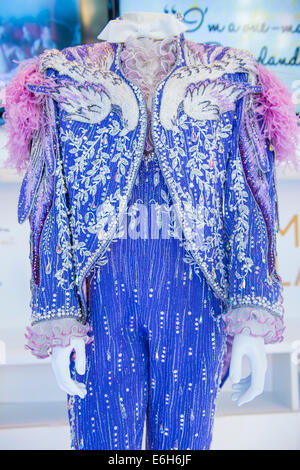Liberace costume at the "Liberace and The Art of Costume" exhibition in ...