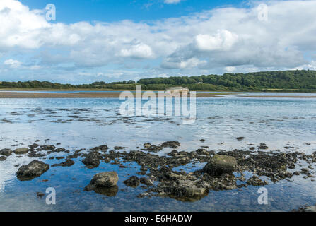 Dulas estuary ship wreck, Anglesey, Wales, UK Stock Photo - Alamy