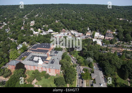 Aerial view of Maplewood, New Jersey Stock Photo - Alamy