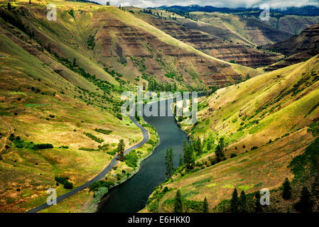 Grand Ronde Wild and Scenic River and canyon. Oregon Stock Photo - Alamy
