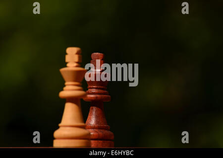 two chess kings facing each other Stock Photo - Alamy