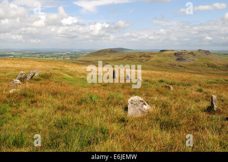 Bedd Arthur Arthur's Grave stone circle Preseli Hills Pembrokeshire ...